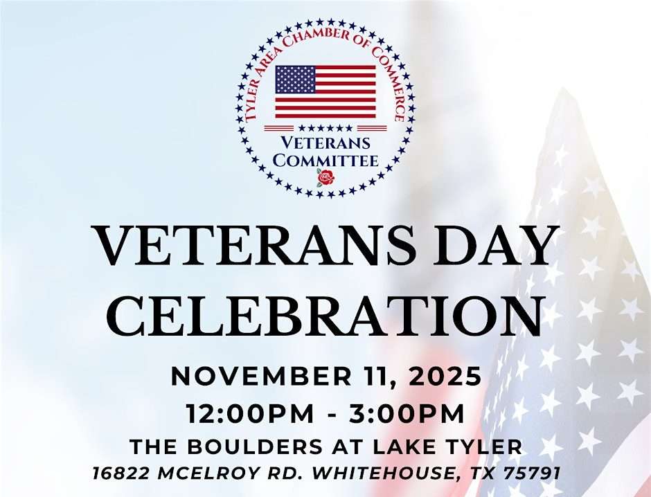 EGuide Tyler TX - Veterans Day Celebration at The Boulders at Lake Tyler